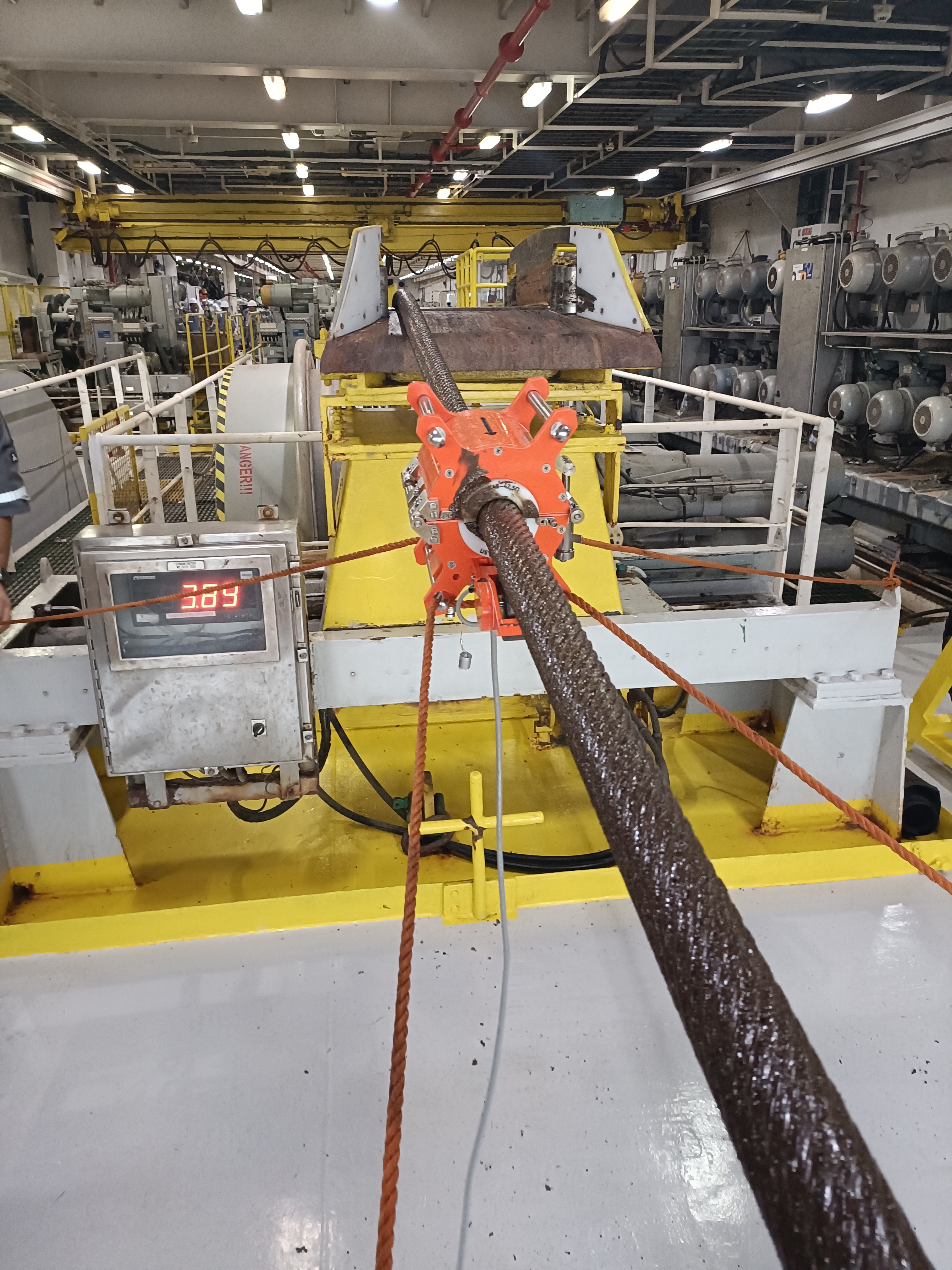 Magnetic rope testing instrument INTROS